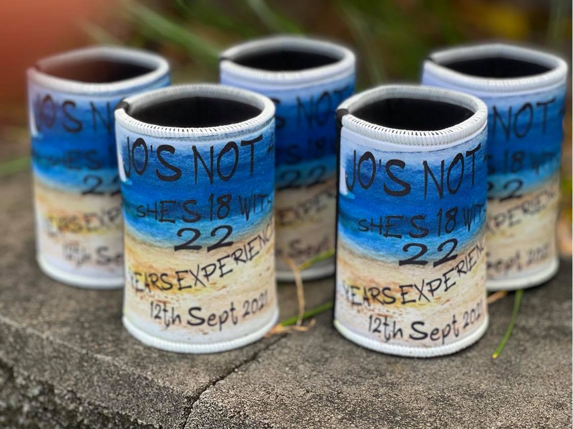 Personalised Stubby Coolers – Just For You Personalised Gifts